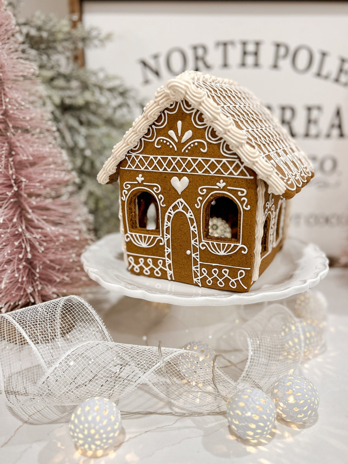 Gingerbread House Decorating Kit – The Cake Mama